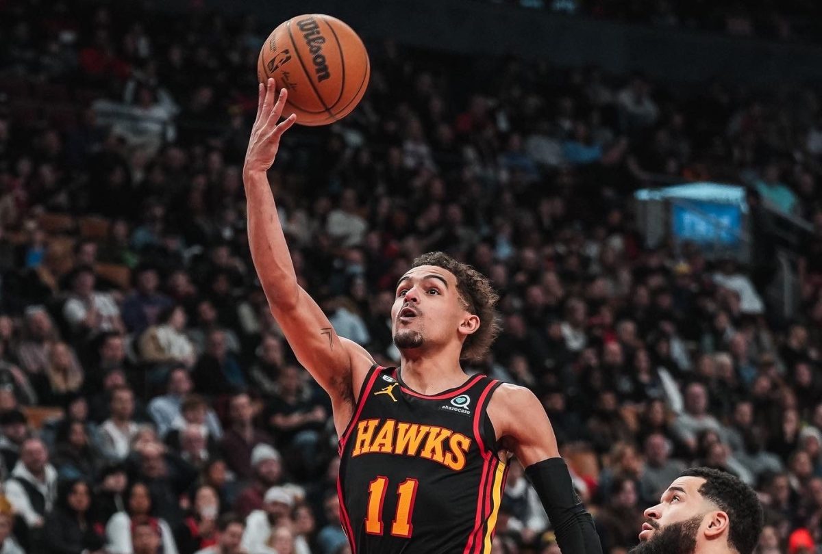 Trae Young tips off hat on 'big bro' Steph Curry in Hawks win vs GS ...