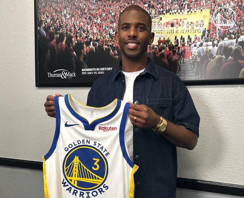 Chris Paul geared up to join forces with Steph Curry in Dubs after a ...