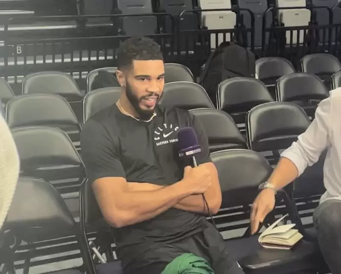 Jayson Tatum: "We watch soccer because of Joe" - TalkBasket.net