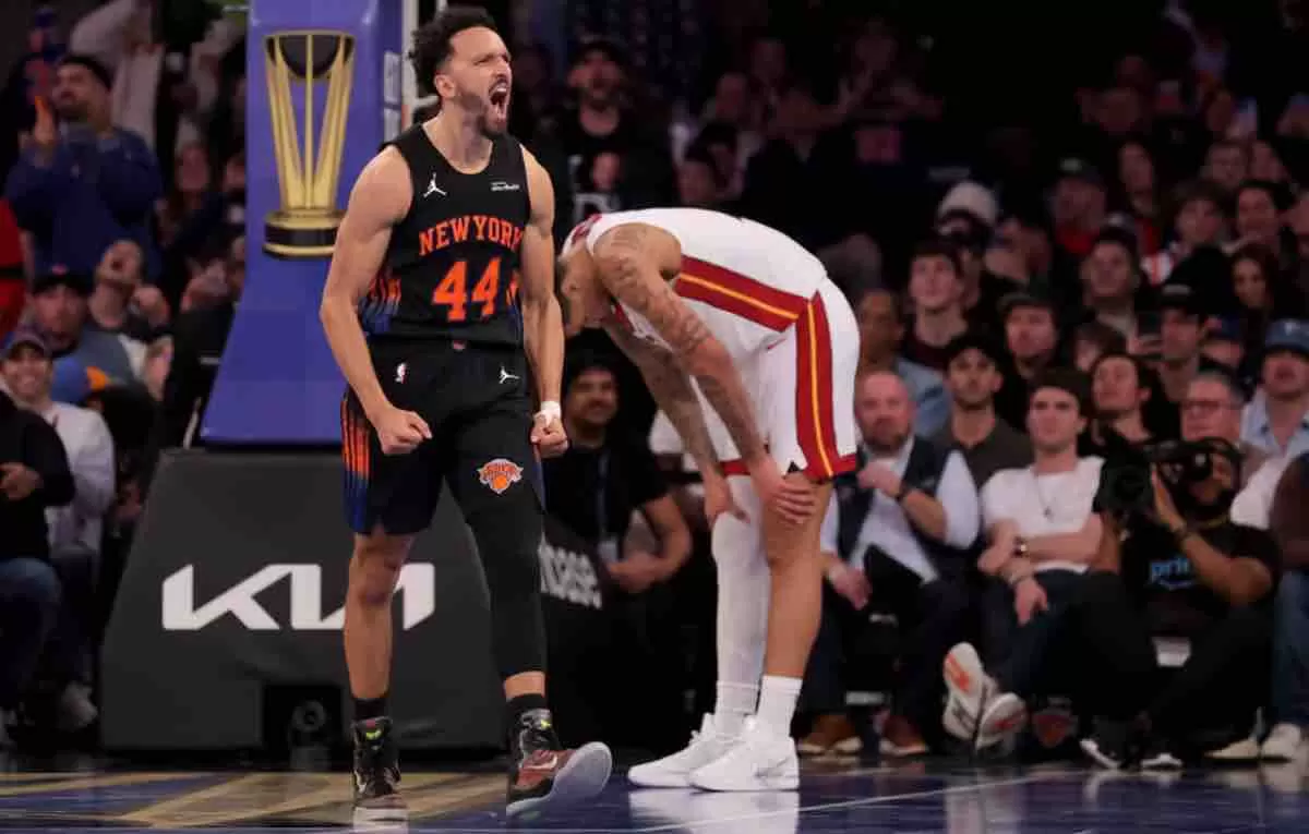 Knicks' Landry Shamet exits early with concerning shoulder injury ...