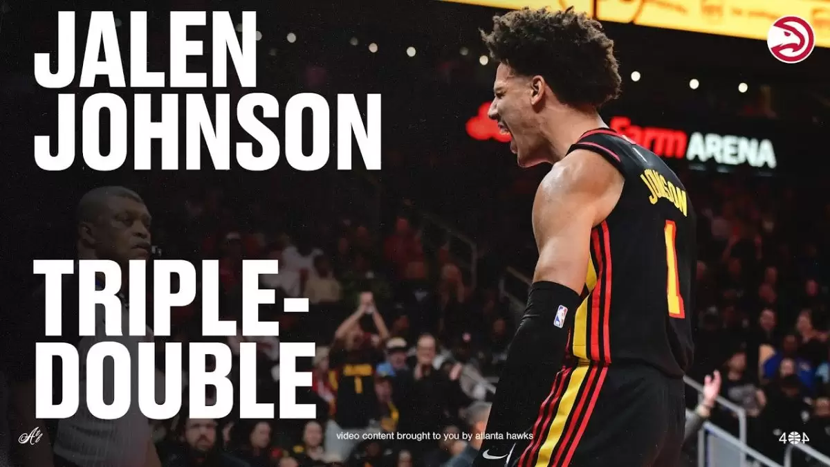 Johnson posts triple-double as Hawks outlast Cavaliers in NBA Cup ...