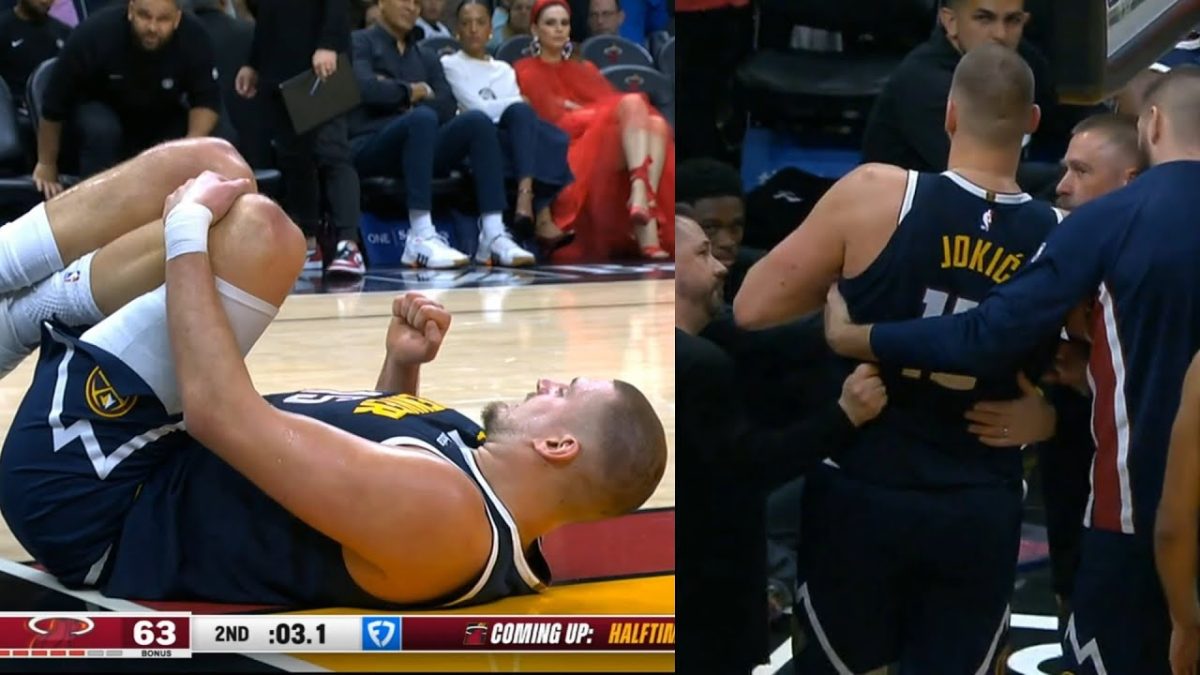 Nikola Jokic left shaken as doctor breaks down left knee injury against ...