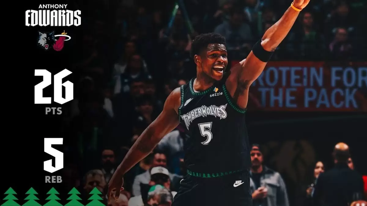 Edwards leads Timberwolves in dominant rout of Heat - TalkBasket.net