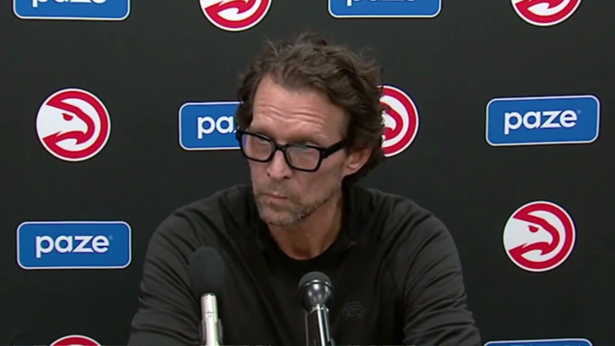 Quin Snyder reflects on Hawks’ defensive struggles after loss to Lakers ...